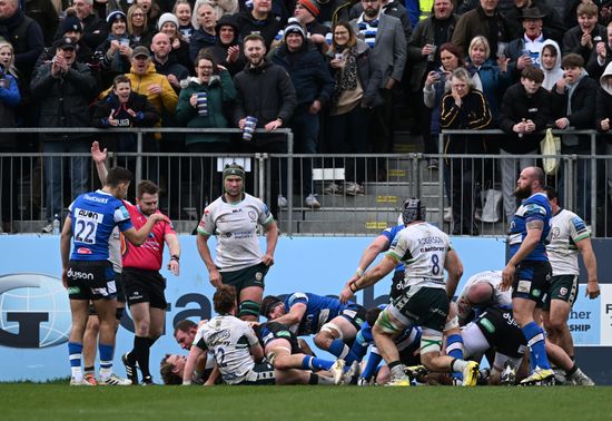 Bath Score Firstly Match 20th Minute Editorial Stock Photo - Stock ...