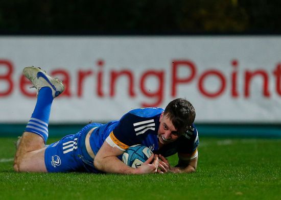 Charlie Tector Leinster Scoring Try Rds Editorial Stock Photo - Stock ...