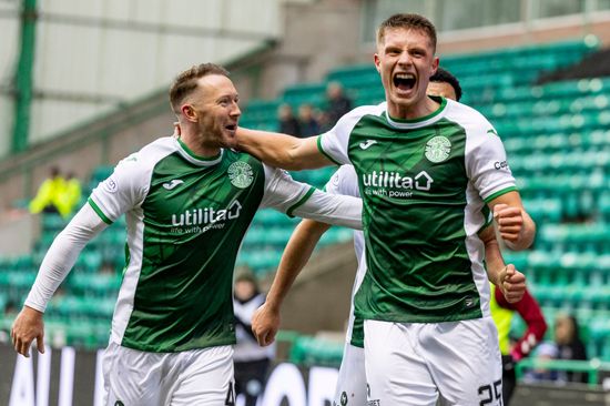 Will Fish Hibernian Celebrates Scoring Opening Editorial Stock Photo ...