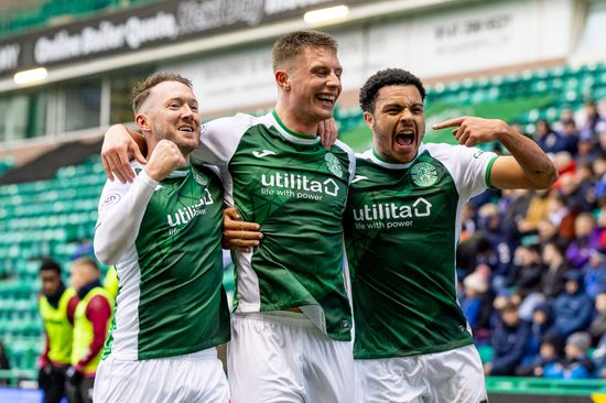 Will Fish Hibernian Celebrates Scoring Opening Editorial Stock Photo ...