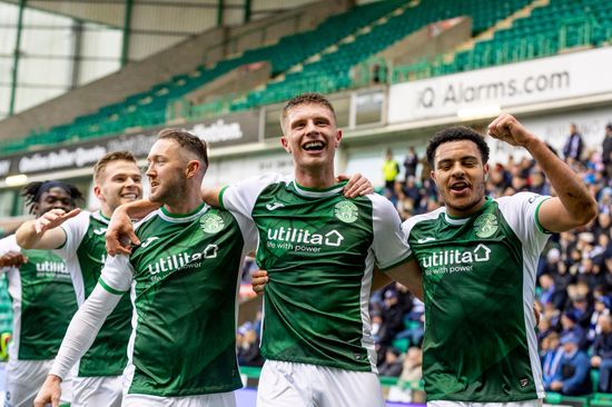 Will Fish Hibernian Celebrates Scoring Opening Editorial Stock Photo ...
