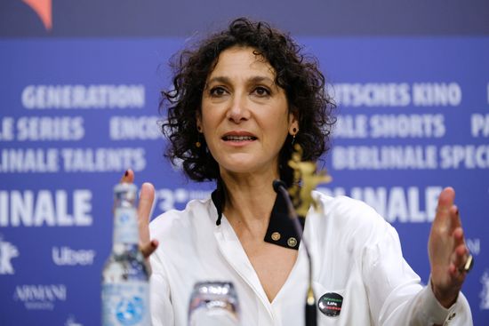 Director Emily Atef During Press Conference Editorial Stock Photo ...