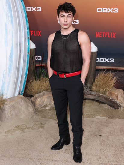 Nicholas Cirillo Arrives Los Angeles Premiere Editorial Stock Photo ...