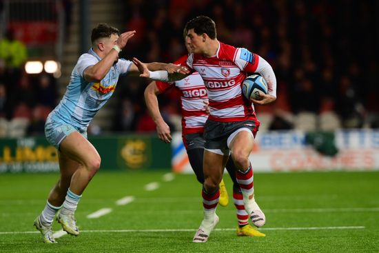 Louis Reeszammit Gloucester Rugby Pushes Away Editorial Stock Photo ...