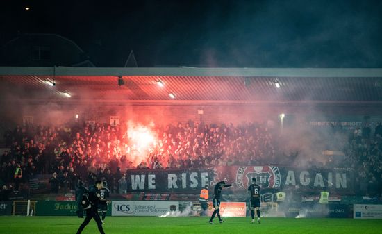 Cork City Vs Bohemians Bohs Fans Editorial Stock Photo - Stock Image ...