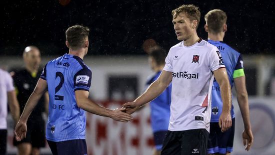 Dundalk Vs Ucd Ucds Michael Gallagher Editorial Stock Photo - Stock ...