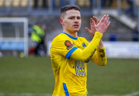 Kieron Evans Torquay United Final Whistle Editorial Stock Photo - Stock ...