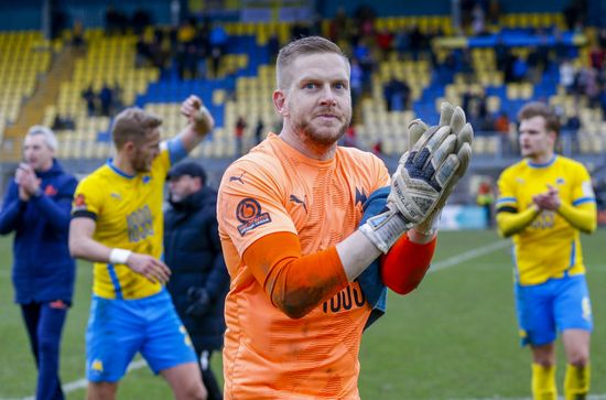 Mark Halstead Goalkeeper Torquay United Final Editorial Stock Photo ...