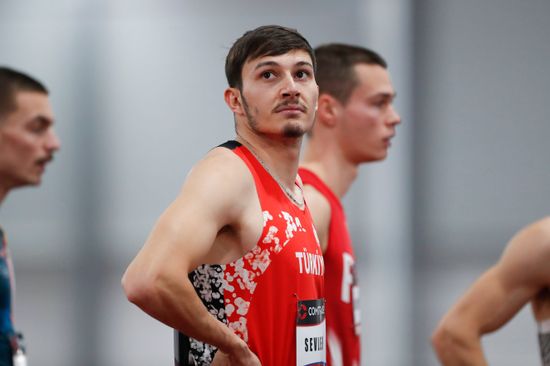 Mikdat Sevler Turkey Reacts After Mens Editorial Stock Photo - Stock ...