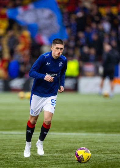 Bailey Rice Warms During Scottish Premiership Editorial Stock Photo ...