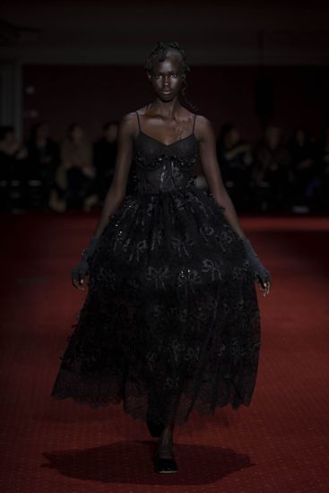 Simone Rocha Award Winning Irish Fashion Editorial Stock Photo - Stock ...