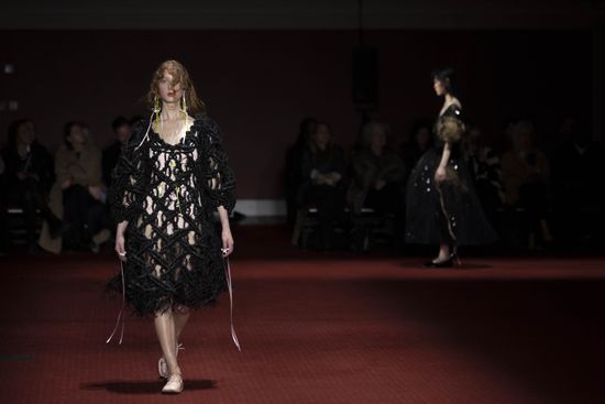 Simone Rocha Award Winning Irish Fashion Editorial Stock Photo - Stock ...