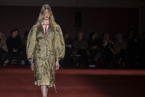 Simone Rocha Award Winning Irish Fashion Editorial Stock Photo - Stock ...