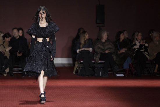 Simone Rocha Award Winning Irish Fashion Editorial Stock Photo - Stock ...