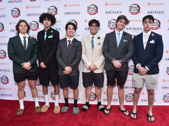 Anime Men Attend Aniplex Crunchyroll North Editorial Stock Photo ...