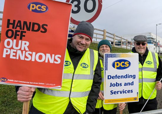 Border Force Workers Pcs Union Members Editorial Stock Photo - Stock ...