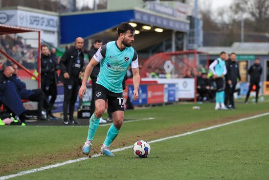 Joe Rafferty 17 Portsmouth Runs Ball Editorial Stock Photo - Stock ...
