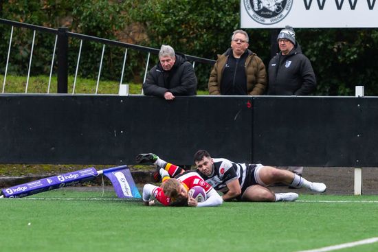 During Indigo Group Premiership Match Between Editorial Stock Photo ...