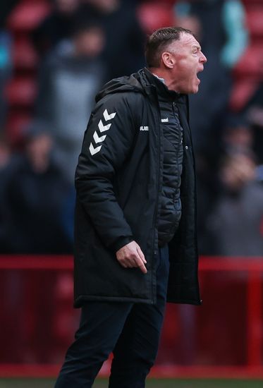 Newport County Manager Graham Coughlan During Editorial Stock Photo ...