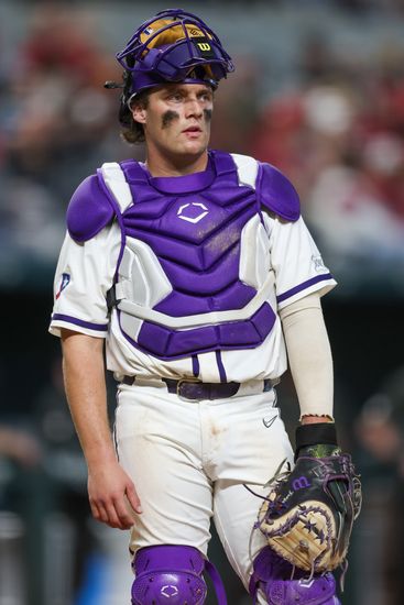 Tcu Catcher Karson Bowen 14 Lifts Editorial Stock Photo - Stock Image ...