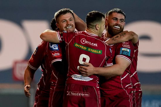 Scarlets Vs Edinburgh Rugby Steff Evans Editorial Stock Photo - Stock ...