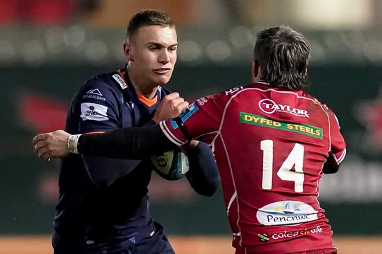 Scarlets Vs Edinburgh Rugby Charlie Savala Editorial Stock Photo ...