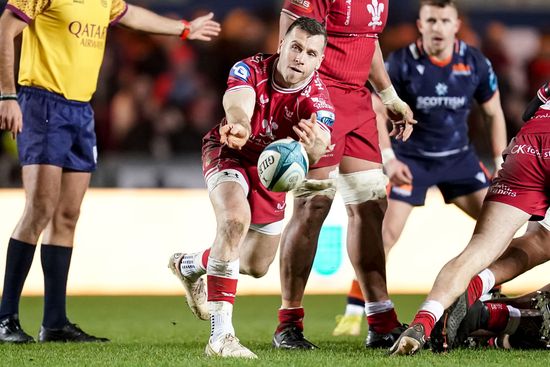 Scarlets Vs Edinburgh Rugby Gareth Davies Editorial Stock Photo - Stock ...