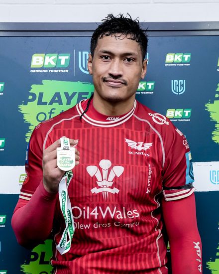 Scarlets Vs Edinburgh Rugby Sam Lousi Editorial Stock Photo - Stock ...