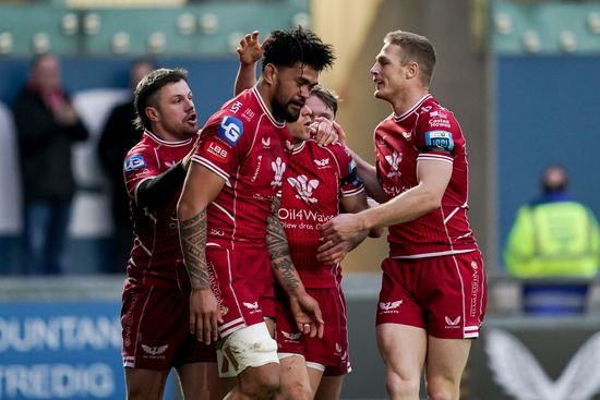 Scarlets Vs Edinburgh Rugby Vaea Fifita Editorial Stock Photo - Stock ...