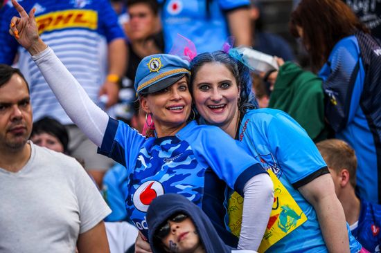 Vodacom Bulls Vs Dhl Stormers Fans Editorial Stock Photo - Stock Image ...