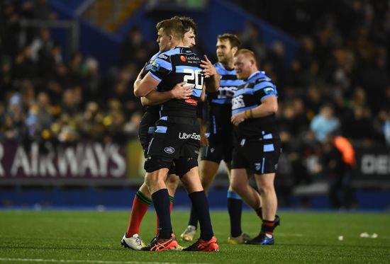 James Ratti Shane Lewishughes Cardiff Celebrates Editorial Stock Photo ...