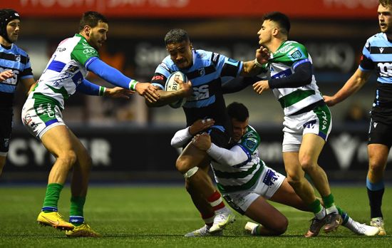 Rey Leelo Cardiff Tackled By Marco Editorial Stock Photo - Stock Image ...
