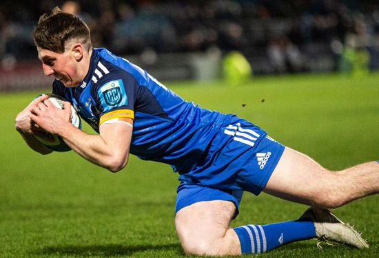 Leinster Vs Dragons Leinsters Charlie Tector Editorial Stock Photo ...