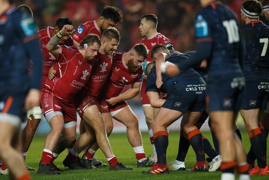 Scarlets Front Row Sam Wainwright Shaun Editorial Stock Photo - Stock ...