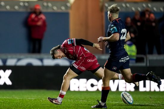 Scarlets Vs Edinburgh Rugby Steff Evans Editorial Stock Photo - Stock ...