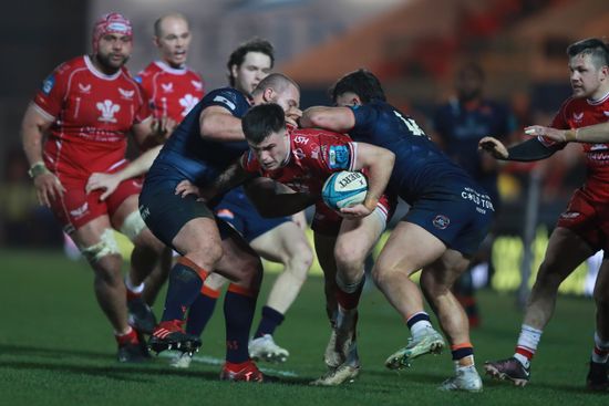 Joe Roberts Scarlets Tries Break Free Editorial Stock Photo - Stock ...