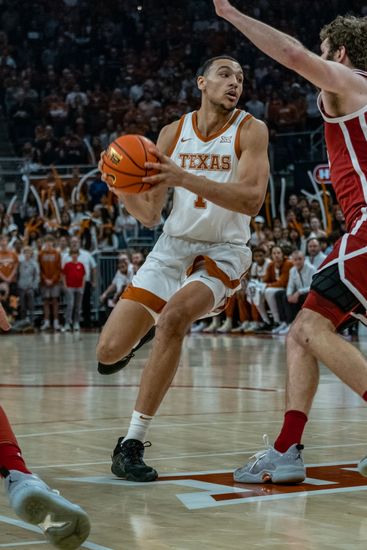 Dylan Disu 1 Texas Longhorns Action Editorial Stock Photo - Stock Image ...