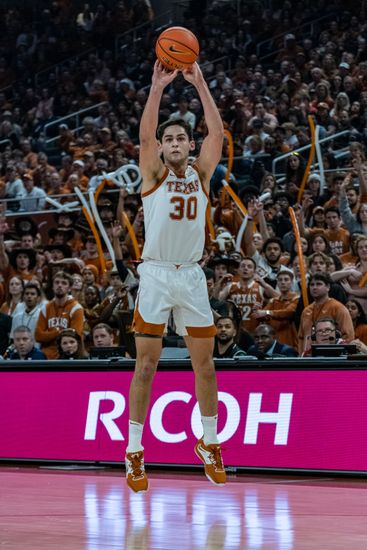 Brock Cunningham 30 Texas Longhorns Action Editorial Stock Photo ...