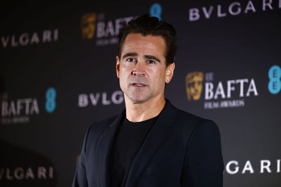 Colin Farrell Arrives Bafta Nominees Party Editorial Stock Photo ...