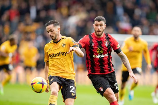 Pablo Sarabia Wolves R Marcos Senesi Editorial Stock Photo - Stock ...