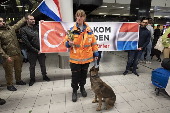 Schiphol Members Dutch Teams Cooperating Rescue Editorial Stock Photo ...