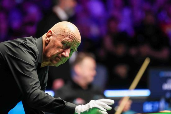 World Snooker Tour Referee John Pellew Editorial Stock Photo - Stock ...