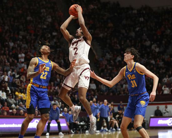 Virginia Tech Hokies Guard Mj Collins Editorial Stock Photo - Stock ...