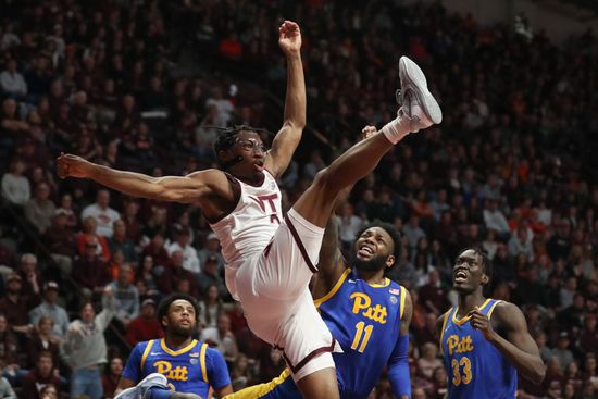 Virginia Tech Hokies Guard Mj Collins Editorial Stock Photo - Stock ...