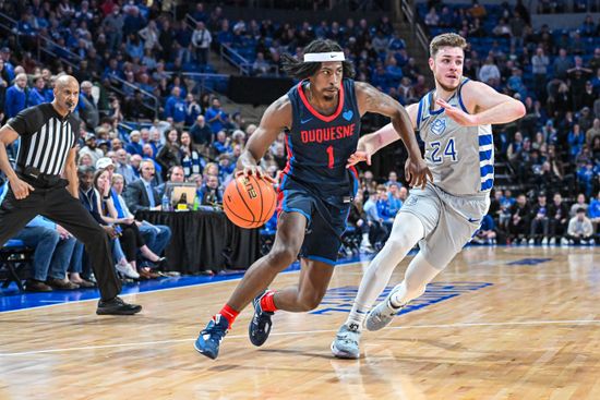 Duquesne Dukes Guard Jimmy Clark Iii Editorial Stock Photo - Stock ...