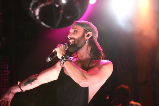 Thomas Neuwirth Austrian Singer Drag Queen Editorial Stock Photo ...