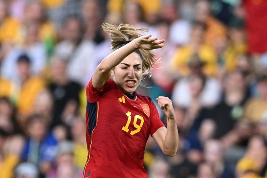Olga Carmona Spain Celebrates After Scoring Editorial Stock Photo ...
