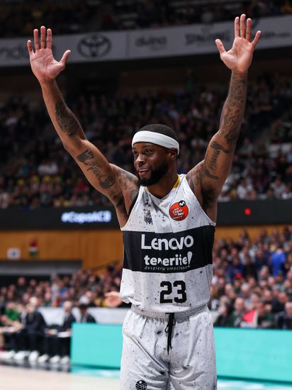 Elgin Cook Lenovo Tenerife During Acb Editorial Stock Photo - Stock ...