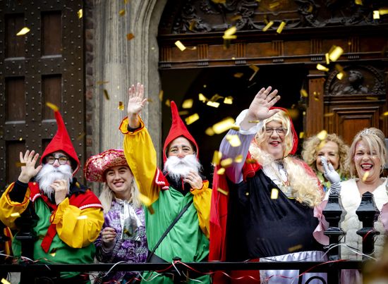 Nijmegen Mayor Hubert Bruls Nijmegen Dressed Editorial Stock Photo ...