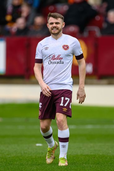 Alan Forrest Hearts During Cinch Scottish Editorial Stock Photo - Stock ...